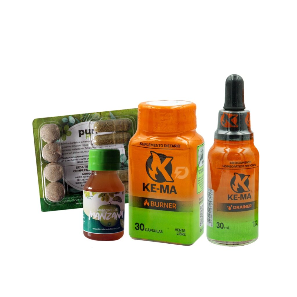 KIT QUEMADOR Y DRENADOR KEMA - Onda Fitness